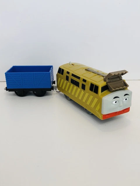 THOMAS TRACKMASTER DIESEL 10 Train, RARE battery operated. TOMY With ...