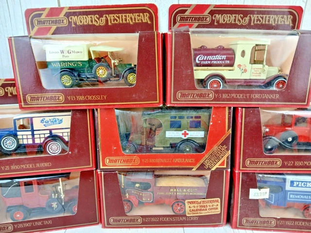 MODEL CARS COLLECTION #3 x8 Matchbox Models of Yesterday 1980s £9.99 ...