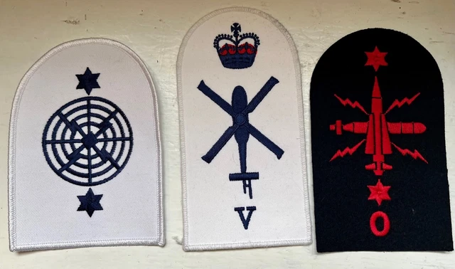 ROYAL NAVAL NAVY helicopter badge patch post ww2 badge British RNAS air ...