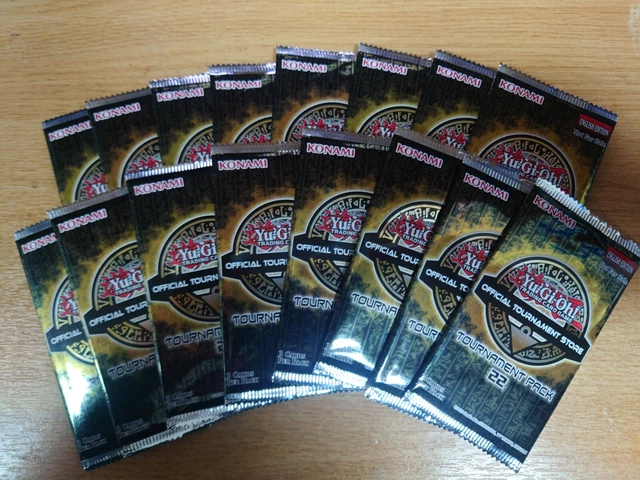 YU-GI-OH! OTS 22 Konami Official Tournament Pack 22 Sealed & New x16 ...