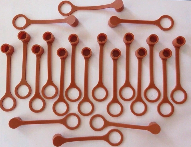 20 PACK ANSUL Style Fire Suppression System R102 Rubber Blow Off Nozzle ...