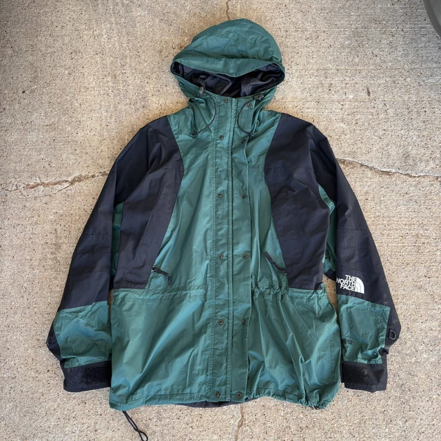 THE NORTH FACE Men’s Large Gore-Tex Hooded Shell Jacket Teal Green £53. ...