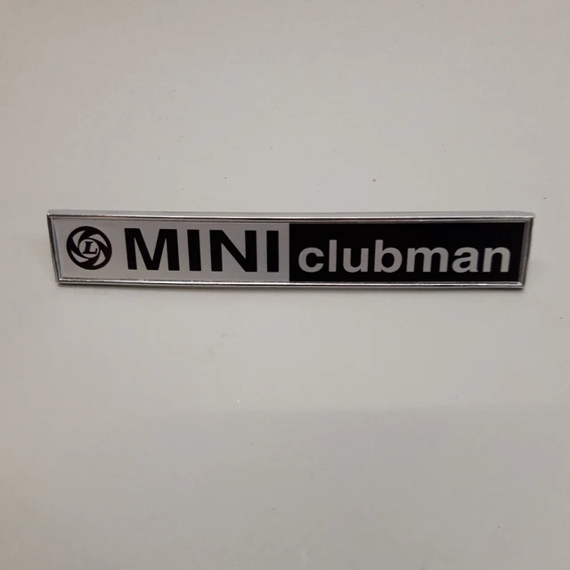 CLASSIC MINI METALL Emblem "Mini clubman" Leyland Austin Rover CZH4153 ...