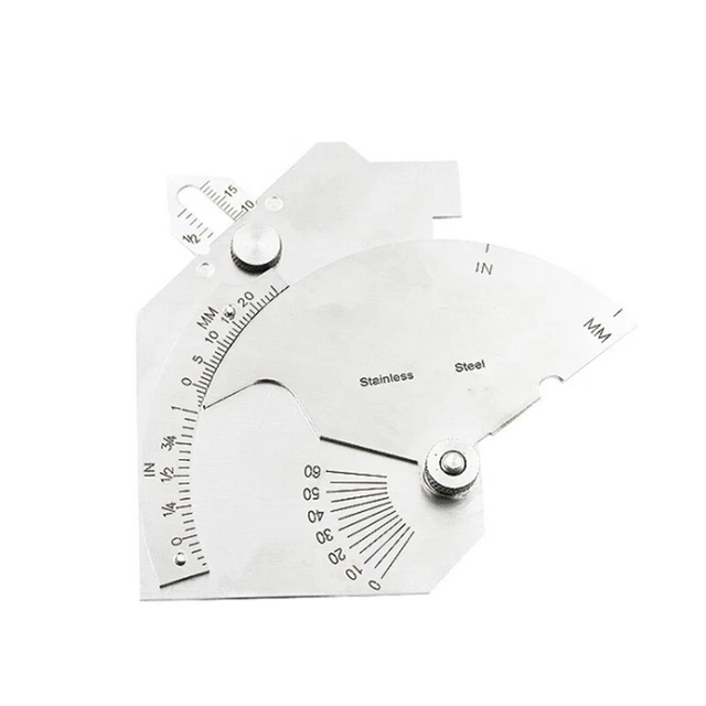 SILVER WELDING GAUGE Test Ulnar Welder Inspection Bridge Cam Type Weld ...