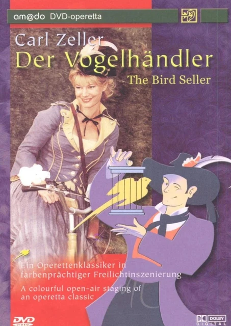 DER VOGELHÄNDLER DVD Carl Zeller Operette Freilichtinszenierung Deutsch ...