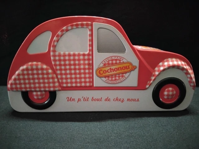 BOÎTE METAL PUBLICITAIRE COCHONOU CITROËN 2CV EUR 5,00 - PicClick FR