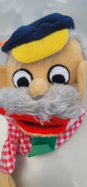 RARE VINTAGE FULL Body Hand Puppet Old Man With Mustache £22.81 ...