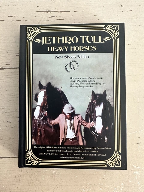 JETHRO TULL HEAVY Horses Box Set 3CD + 2 DVD £80.00 - PicClick UK