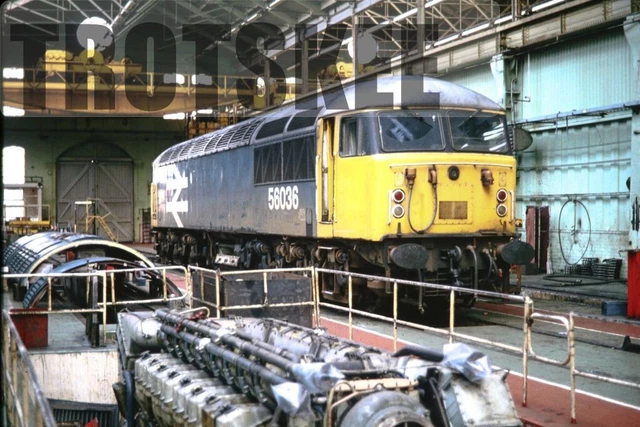 35MM SLIDE BR British Railways Diesel Loco Class 56 56036 1984 Original ...