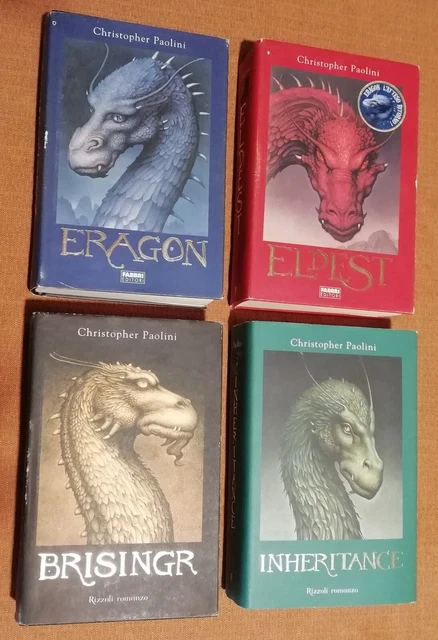 CICLO DELL'EREDITA' ERAGON - Saga Completa 4 volumi - Christopher ...