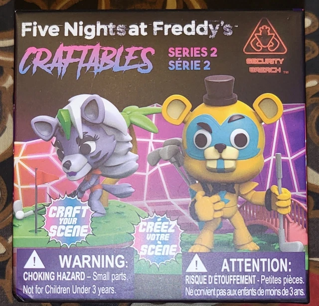 FIVE NIGHTS AT Freddy’s Security Breach Craftables Series 2 ****OPENED ...
