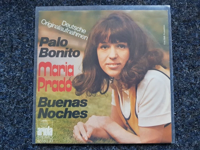 MARIA PRADO - Palo bonito/Buenas noches 7'' Single SUNG IN GERMAN EUR ...