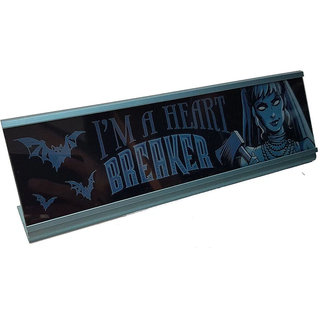 DISNEY STORE CONSTANCE Hatchaway Desk Name Plate Plaque Office Haunted ...