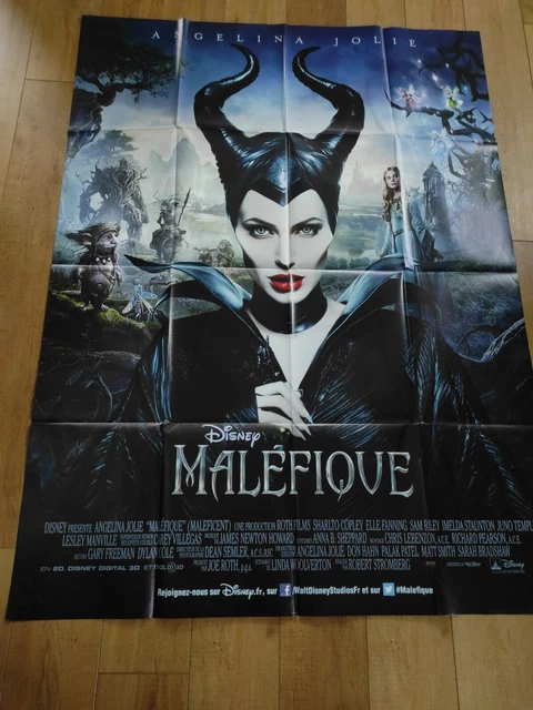 AFFICHE CINÉMA MALÉFIQUE 120x160cm Poster Walt Disney Angelina Jolie MALEFICENT EUR 12,50 ...