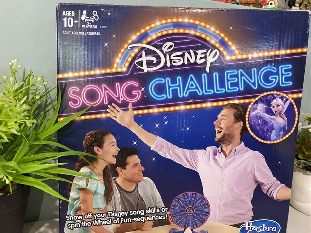 DISNEY SONG CHALLENGE ~ Singing Board Game by Hasbro AS NEW FREE POST ...