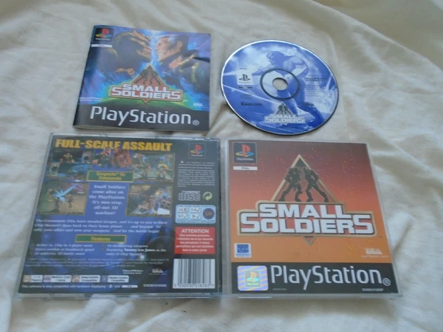 SMALL SOLDIERS PS1 (COMPLETE) Sony PlayStation classic rare black label ...