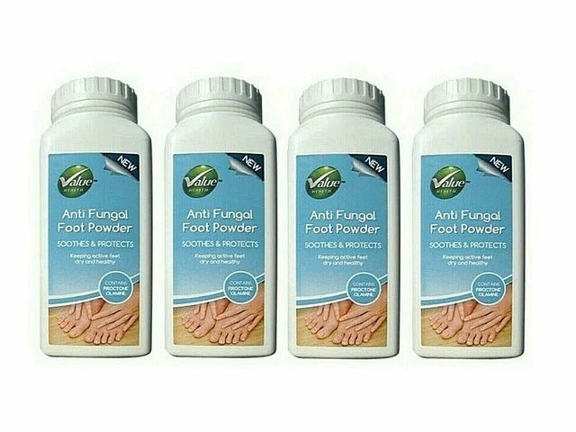 4 X ANTI fungal foot powder for healthy feet use as part of your daily ...