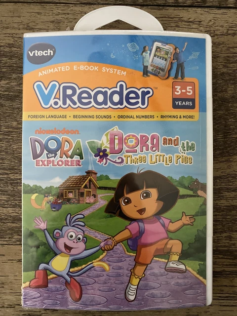 VTECH V.READER DORA the Explorer and the Three Little Pigs NEW EUR 8,52 ...