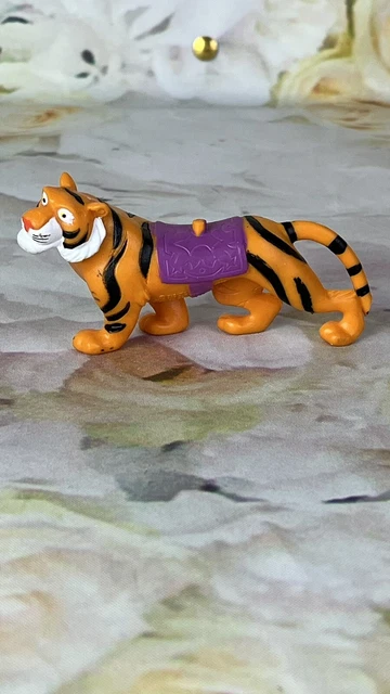 DISNEY 1992 BURGER King Aladdin RAJAH Tiger figure Mattel Toy Cake ...