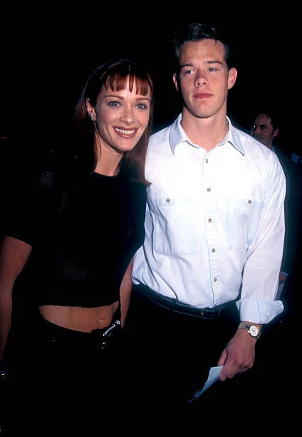 LAUREN HOLLY AND brother Nick Holly during "Don Juan De Marco" B .. Old ...