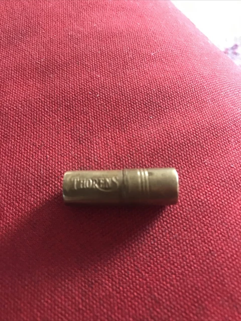 VINTAGE LIGHTER THORENS wick and flint Tube Brass EUR 23,70 - PicClick DE