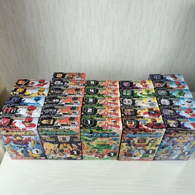 POWER RANGERS DOUBUTSU Sentai Zyuohger Minipla complet 12set BANDAI Mint EUR 952,42 - PicClick FR