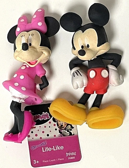 IMPERIAL STRETCHABLE LIFE Like Minnie and Mickey Mouse Walt Disney Jr ...
