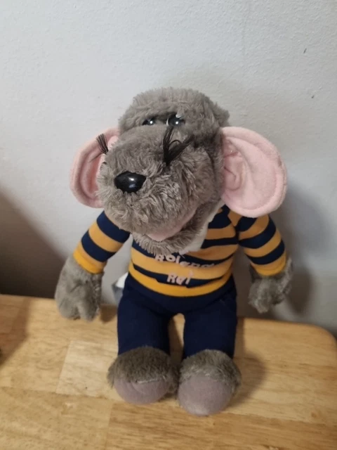 ROLAND RAT SUPERSTAR ~ 15" Plush Soft Toy Vintage 1980's Hasbro Toys ...