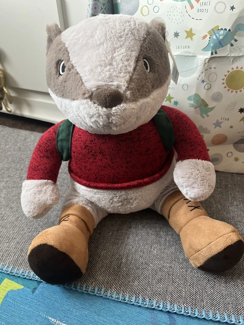 BEN THE BADGER Plush Soft Toy By Sainsburys £7.00 - PicClick UK