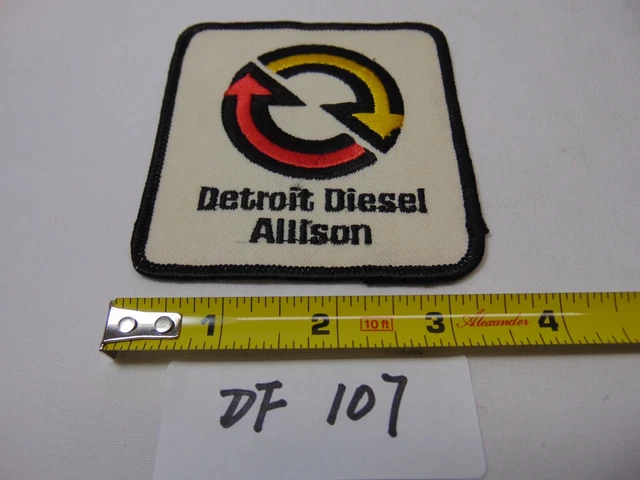 DETROIT DIESEL ALLISON Patch Vintage Original Nos Trucks Transportation ...