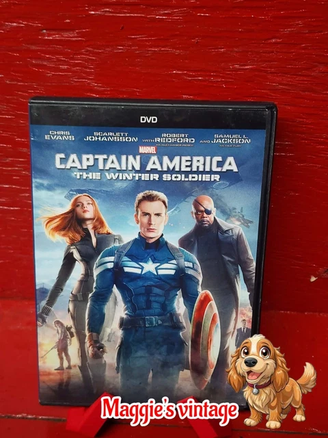 CAPTAIN AMERICA: THE Winter Soldier (DVD, Region 1) *BILINGUE DISC LIKE ...