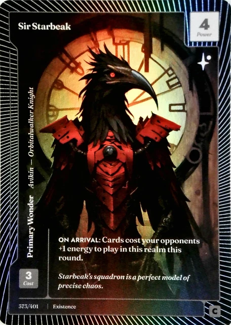 WONDERS OF THE First 2025 - CLASSIC FOIL COMMON SIR STARBEAK 373/401 $3 ...