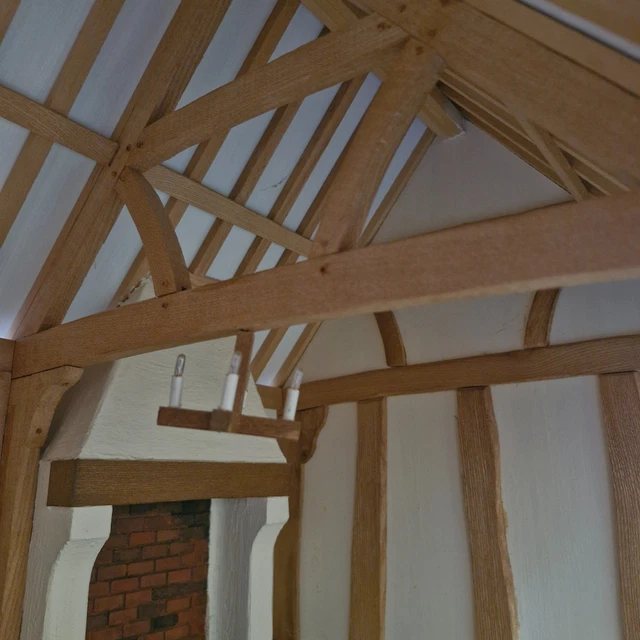 12TH SCALE DOLLS House Tudor House That Moved Ready made RBR10b £600.00 ...