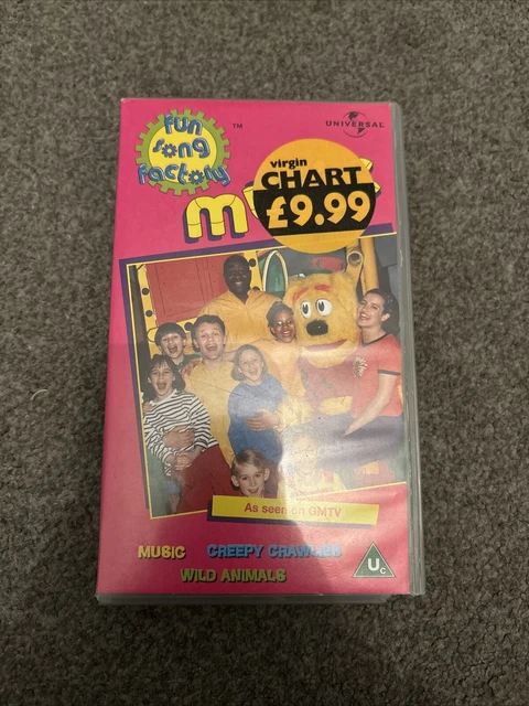 RARE VINTAGE FUN Song Factory Music VHS Tape £20.00 - PicClick UK