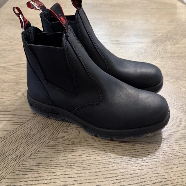 REDBACK EASY ESCAPE Oil Kip UBBK Elastic Sided Soft Toe Boots Uk 8.5 US ...