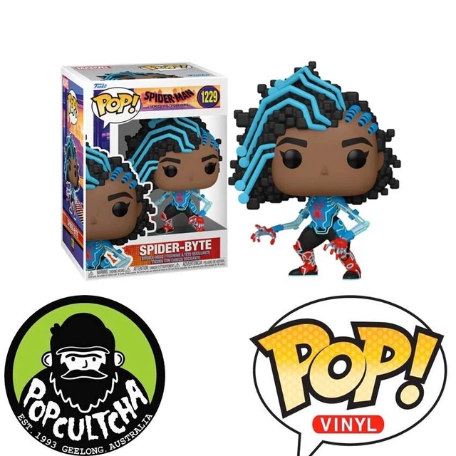 SPIDER-MAN: ACROSS THE Spider-Verse (2023) - Spider-Byte Pop! Vinyl ...