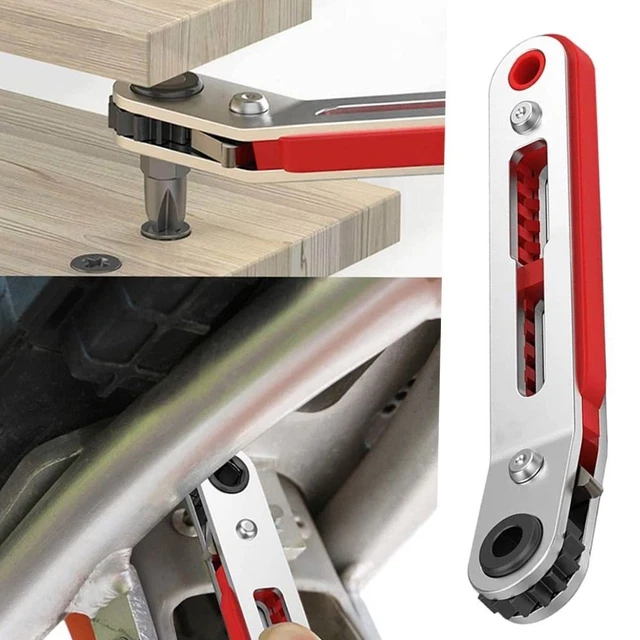 INCH DRIVE SOCKET Mini Ratchet Wrench Hex Screwdriver Angle Head Driver ...