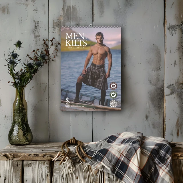 MEN IN KILTS Calendar 2025 A3 £10.99 - PicClick UK