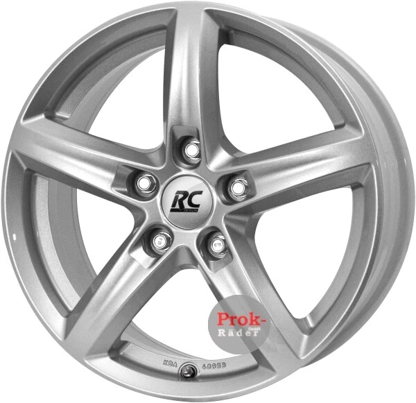 4X ALUFELGEN RC-DESIGN RC24 für Toyota RAV4 Plug-in Hybrid XA5 17 Zoll ...