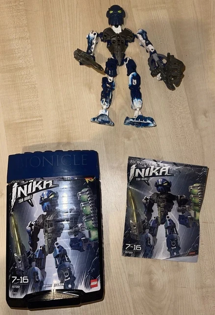 LEGO BIONICLE | Voya Nui | Toa Inika 8728: Hahli d'acqua | No Zamor ...