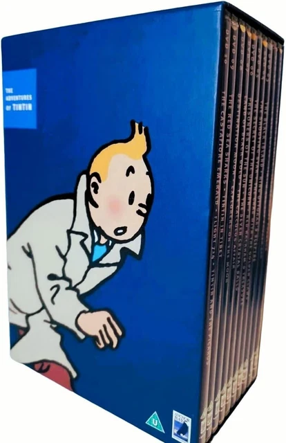 THE 21 ANIMATED Adventures of Tintin Complete Collection 10 DVD 75th ...