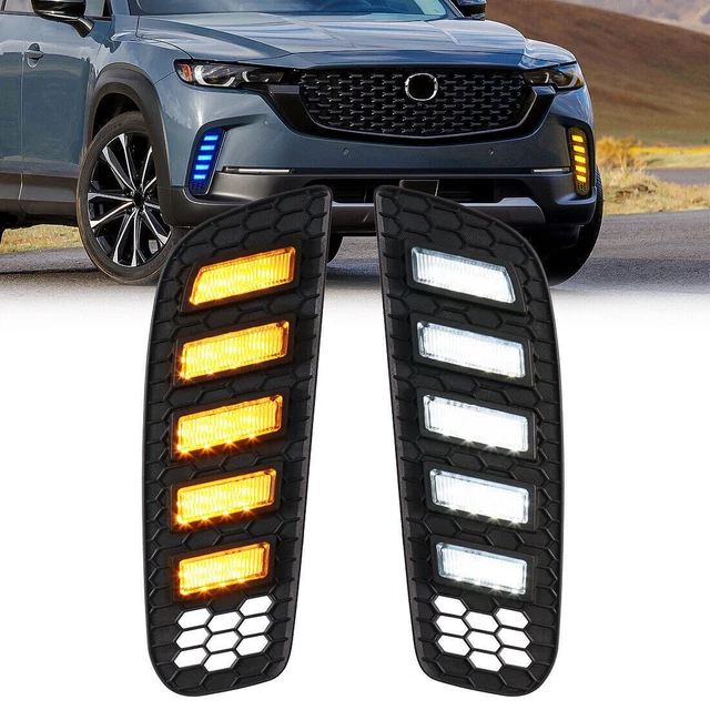 FOR MAZDA CX-50 2023-2025 LED Daytime Running Light Front Bumper Fog ...