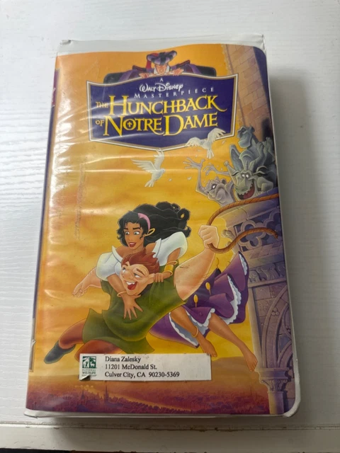 The Hunchback Of Notre Dame Vhs £908 Picclick Uk 9924