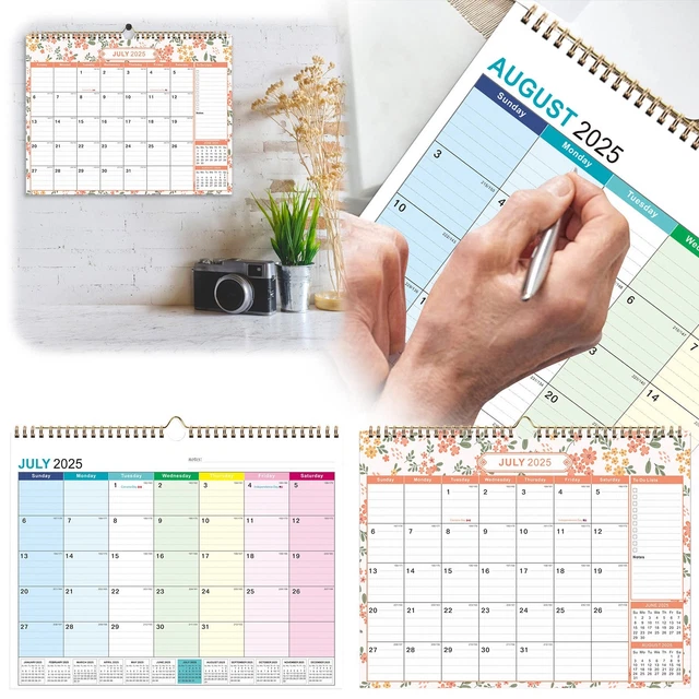 JULY 2025 DECEMBER 2026 Highlight Holidays Planning Calendar Thick ...