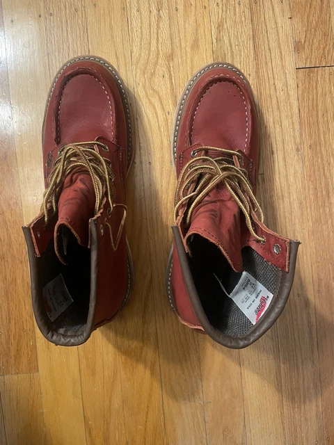 RED WING IRISH Setter 8864 Moc Toe Gore-Tex Leather Boots Oro Russet Sz ...