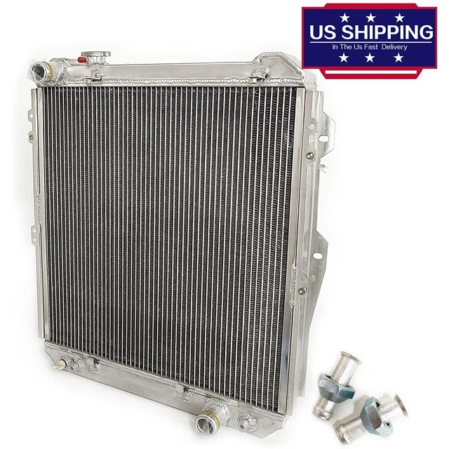 ALUMINUM RADIATOR FIT 93-96 1994 Toyota Hilux Surf KZN130 1KZ-TE 3.0 ...