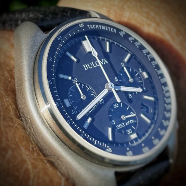 BULOVA 96B251 LUNAR Pilot *Special Edition Chronograph Mint Unworn Moon ...