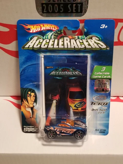 HOT WHEELS ACCELERACERS TEKU #2 of 9 Drift Tech from Factory Sealed Set ...