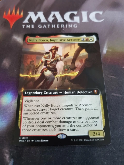 MTG. NELLY BORCA, accusatrice impulsive. Art étendu. Meurtres au manoir ...