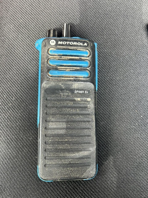MOTOROLA DP4401EX UHF ATEX DMR Two Way Radio With Two Batteries- Parts Or Repair £120.00 ...